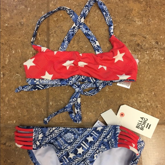 Billabong | Swim | Nwt Girls Billabong Starlight Tali Bikini Set | Poshmark